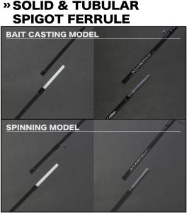 Japan trout V-Gen “BLACK COLLECTION”[NEW] - TAPER & SHAPE